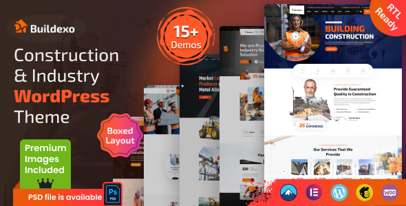 Blxo - Construction WordPress Theme by themexriver | ThemeForest